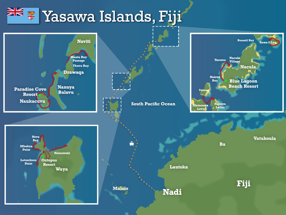 Yasawa Islands - Fiji, Fiji | SwimTrek